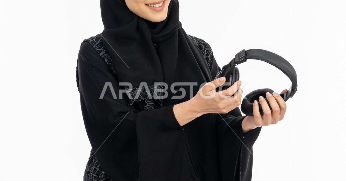 Enjoying listening to music, spending free time with fun youthful recreational activities, a ...