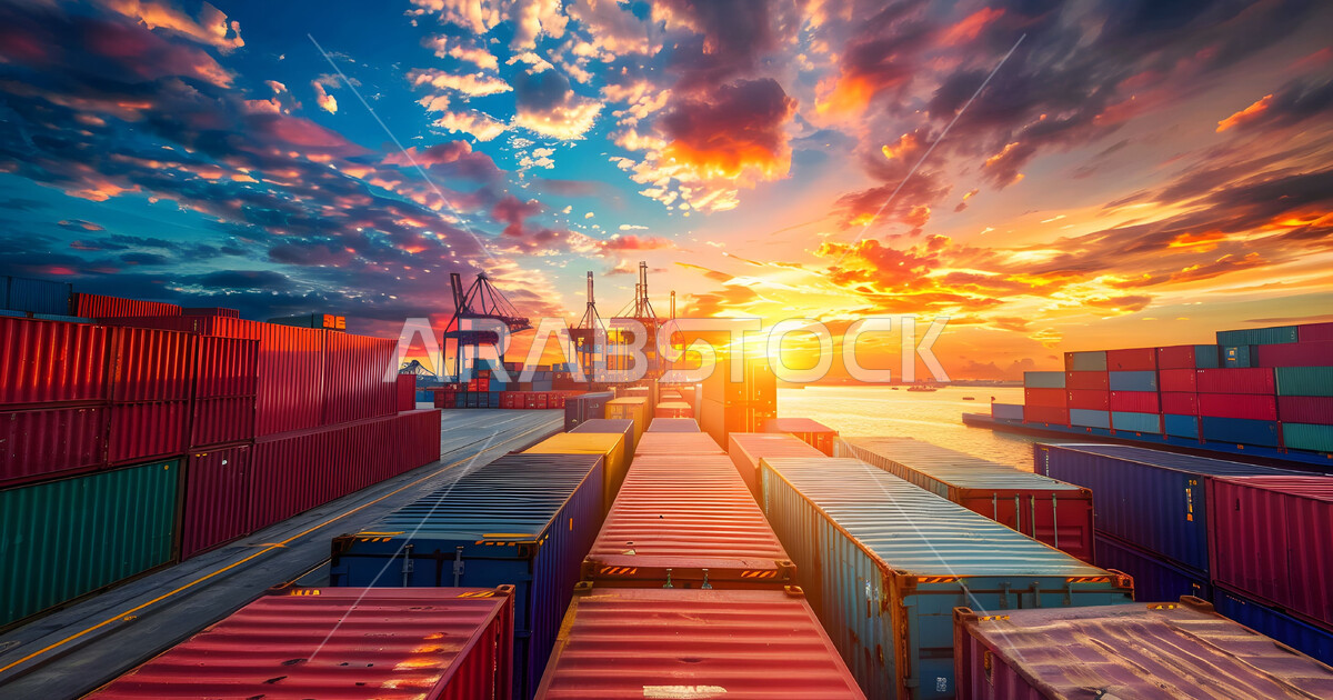 Using modern advanced means to import and export goods in Saudi Arabia ...