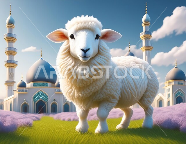 Sacrifices and offerings for Eid al-Adha, sheep and sheep farms in the ...