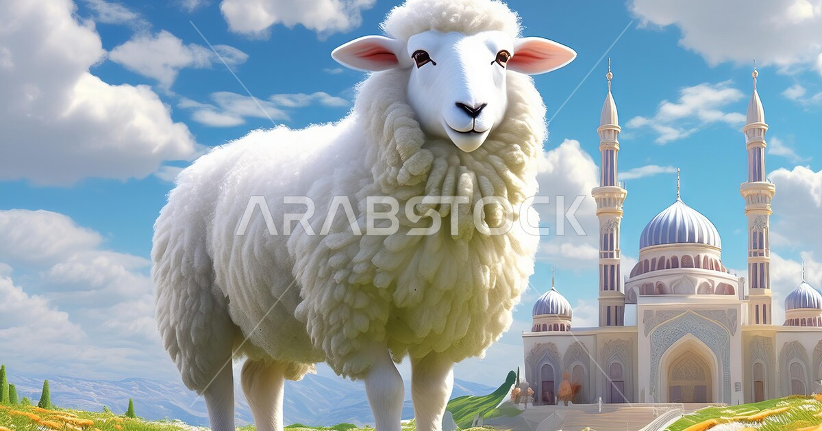 Eid al-Adha offerings and sacrifices, raising animals and livestock in ...