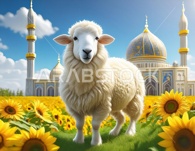 Eid al-Adha offerings and sacrifices, sheep and sheep farms in the ...