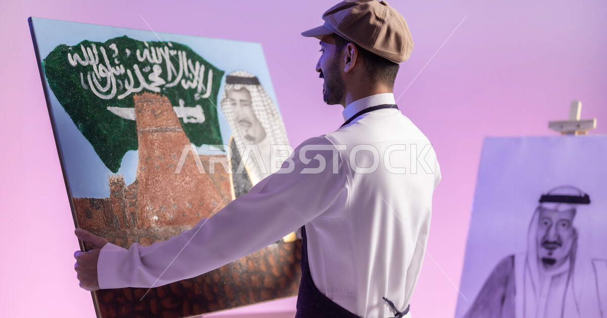 Showing off and being proud of the Saudi identity, love for the ...