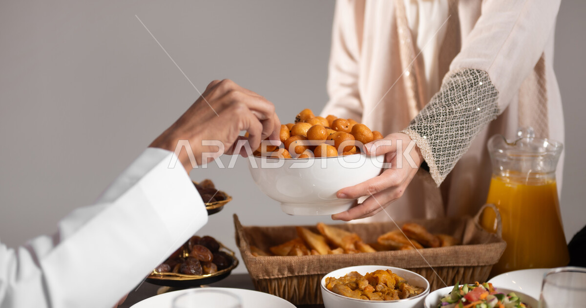 Celebrating Islamic holidays and occasions, hospitality and generosity ...