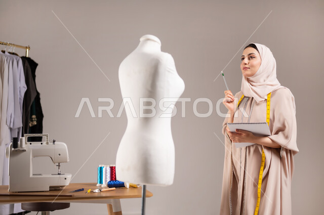 The concept of planning and design, practicing the sewing profession, a ...