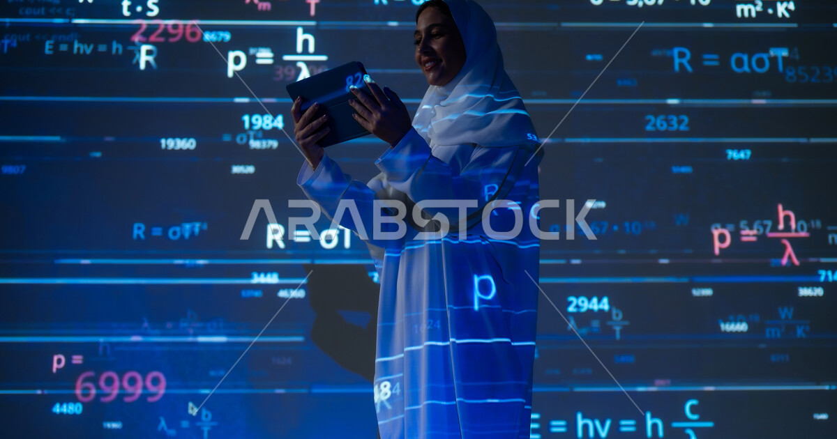 Numbers, calculations, mathematical equations and algorithms, the ...