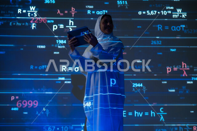 Numbers, calculations, mathematical equations and algorithms, the ...