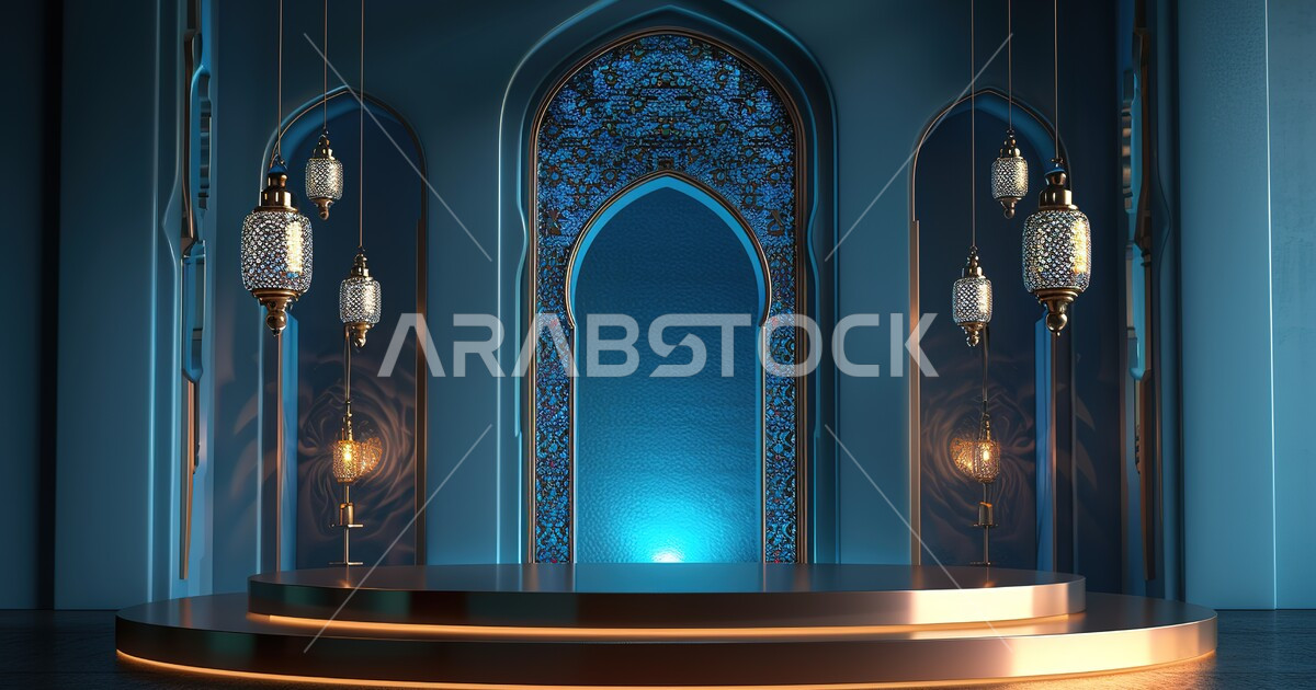 ديكورات وتصاميم وأجواء روحانية، تحف واكسسوارات رمضانية للمناسبات والاعياد الدينية، عرض ثلاثي ...