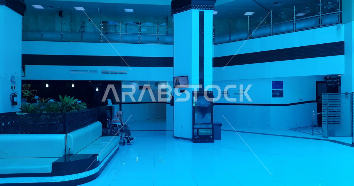 Health centres, hospitals and patient care areas, a picture inside King ...