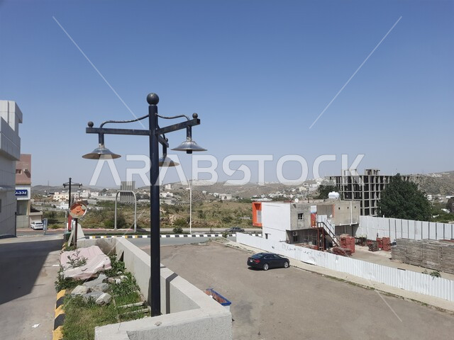 الشوارع والطرقات المعبدة في المملكة العربية السعودية، المباني والمحال ...