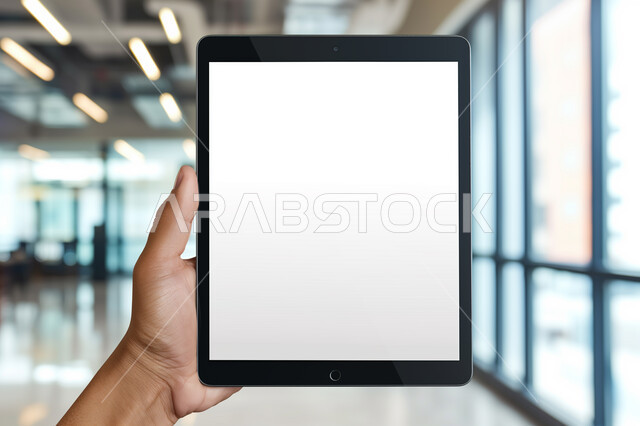 Displaying a blank white screen on the tablet, the role of modern ...
