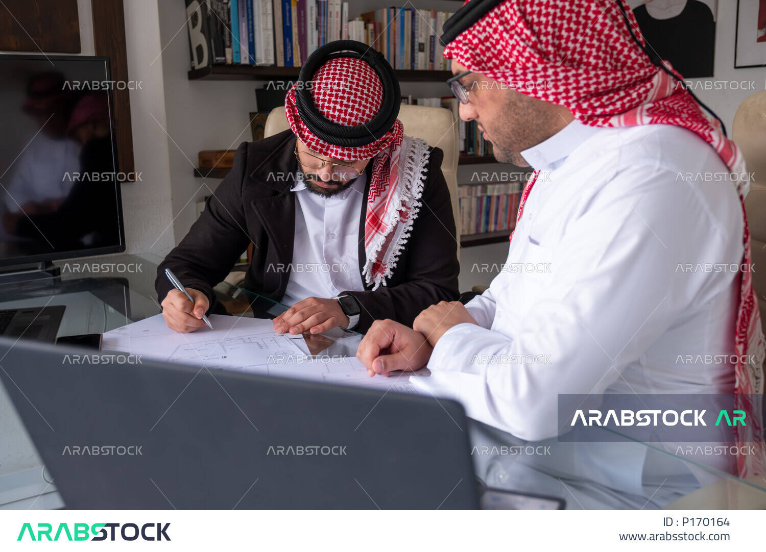 Discussing projects and solving problems, teamwork and unity to achieve ...