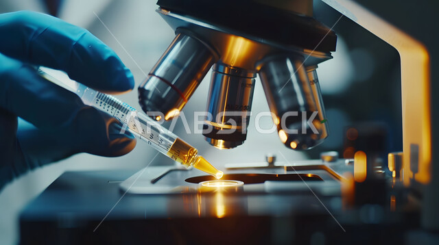 Microscopic examination devices for chemicals, medicine and health care ...