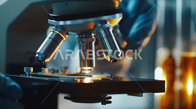 Microscopic examination devices for chemicals, medicine and health care ...