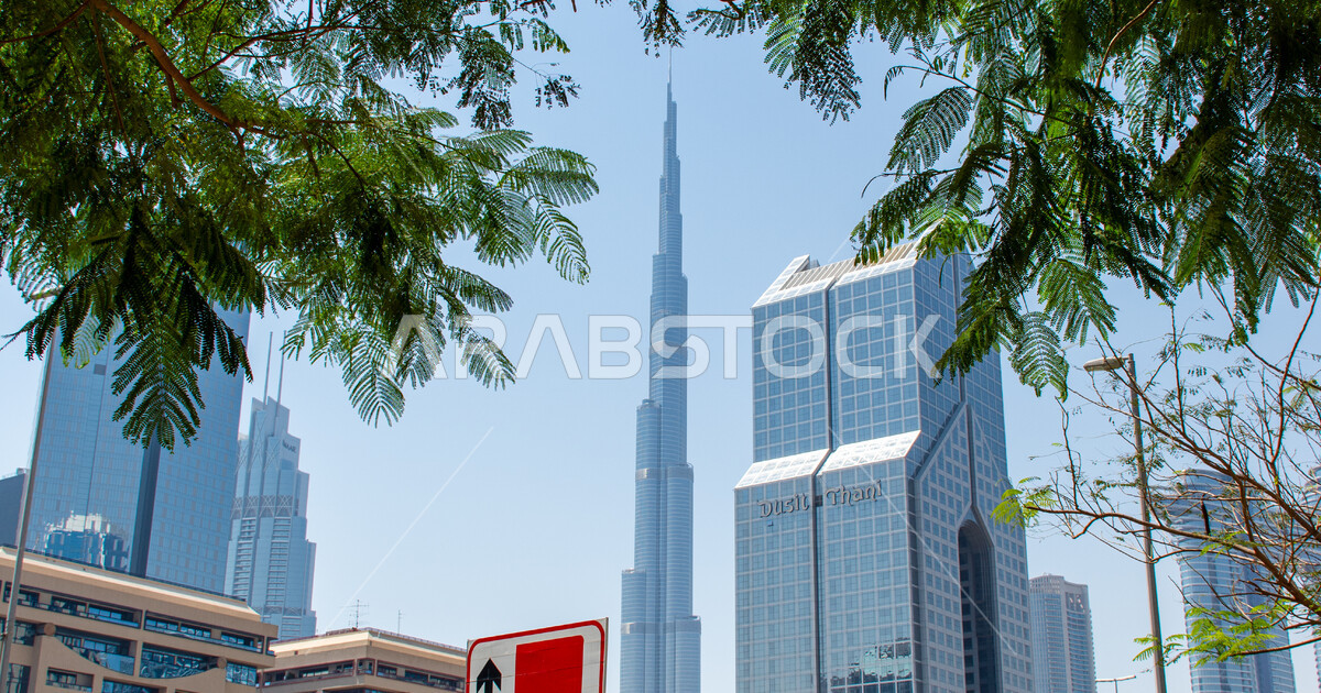 Urban development and progress in the United Arab Emirates, the famous ...