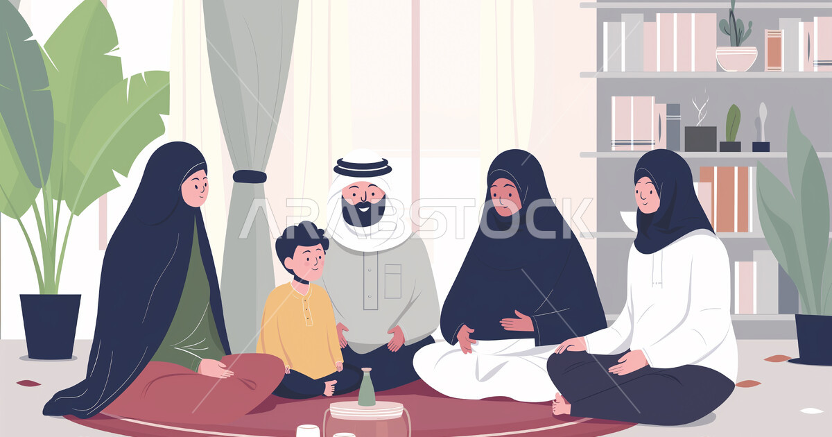 Family stability and security, home education based on respect and ...