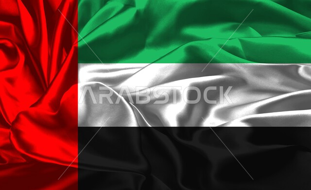 The national emblem and symbol, UAE Independence Day, a close-up of the ...