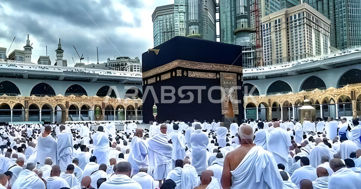 Performing Hajj and Umrah rituals in Mecca, the architectural art of ...