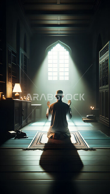 Repentance and return to God, sunlight entering Islamic places ...