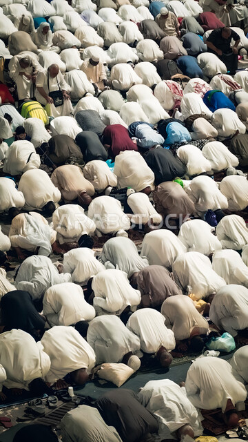 Worship and getting closer to God, performing the five daily prayers ...