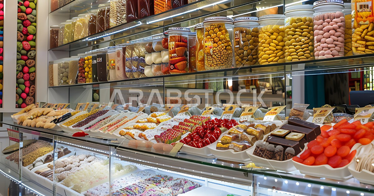 The art of preparing and displaying products, popular Arabic foods ...