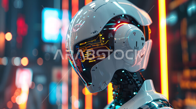 Technological development on planet Earth, 3D designs of future robots ...