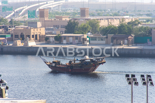 Tours and cruises, towers and skyscrapers overlooking the Arabian Gulf ...