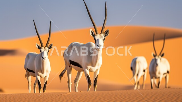 Soft golden sand, farms for raising animals and livestock, a brown ...