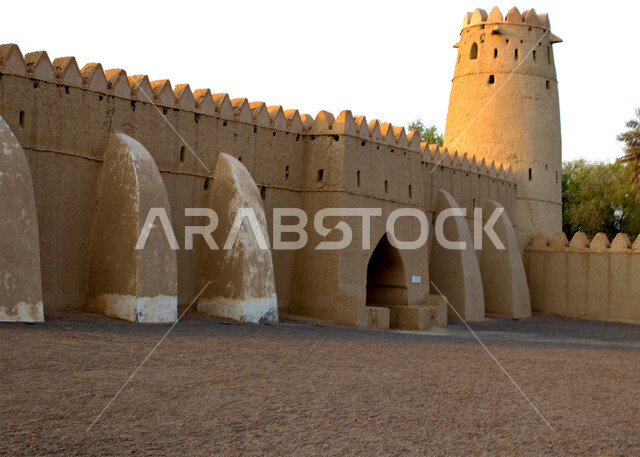 Al Jahili Fort in Al Ain, Abu Dhabi, famous tourist attractions ...