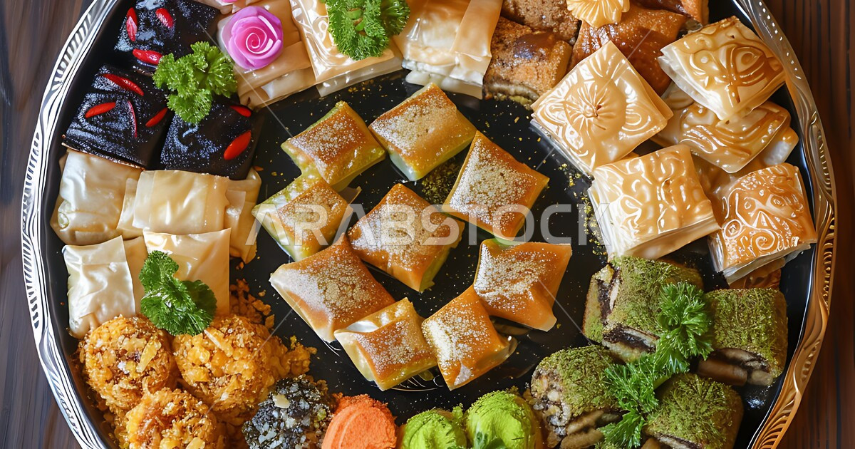 ضيافة الأعياد والمناسبات في المملكة، أكلات غنية بالسكريات والسعرات ...