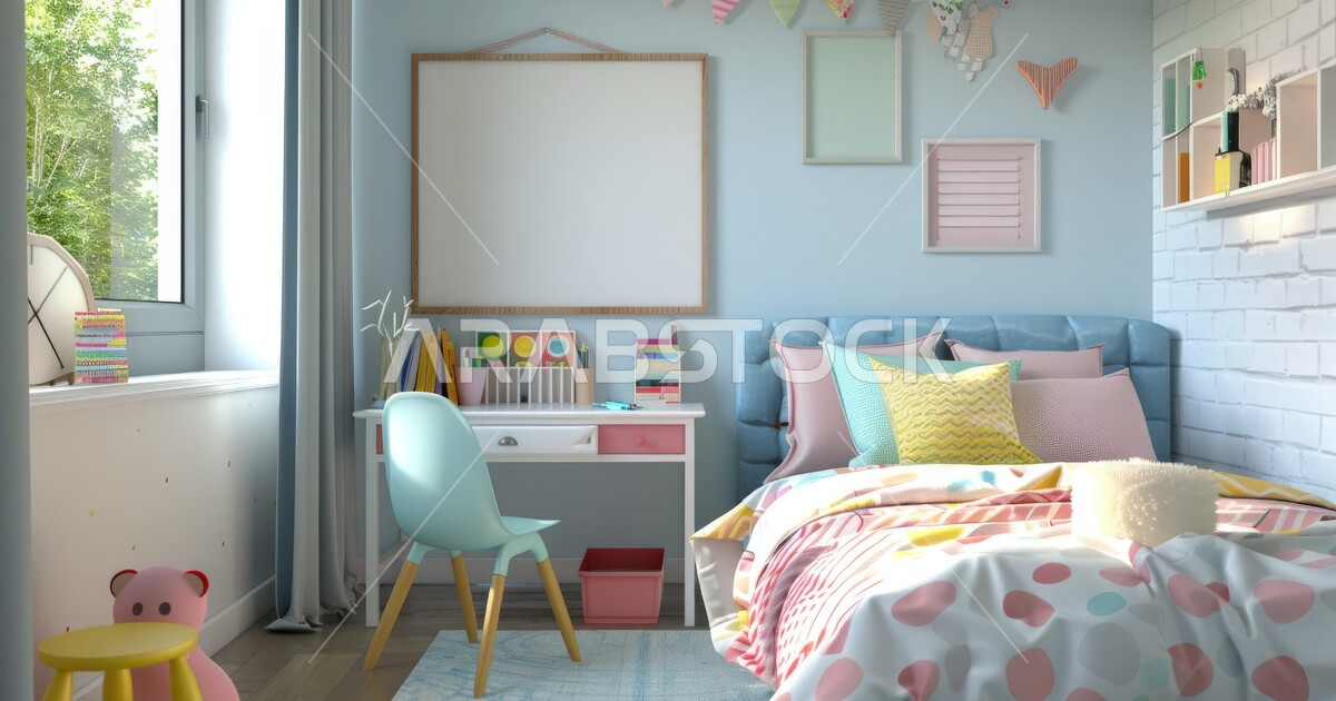 كرسي مريح وطاولة للدراسة، الأثاث المنزلي الراقي، التصاميم والديكورات ...