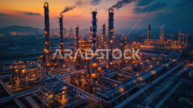 Factories and plants in Saudi Arabia, huge and large warehouses ...