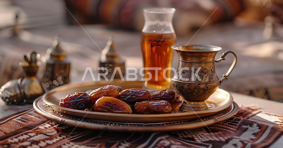 Focusing on natural and local products, a group of dates next to a dal ...