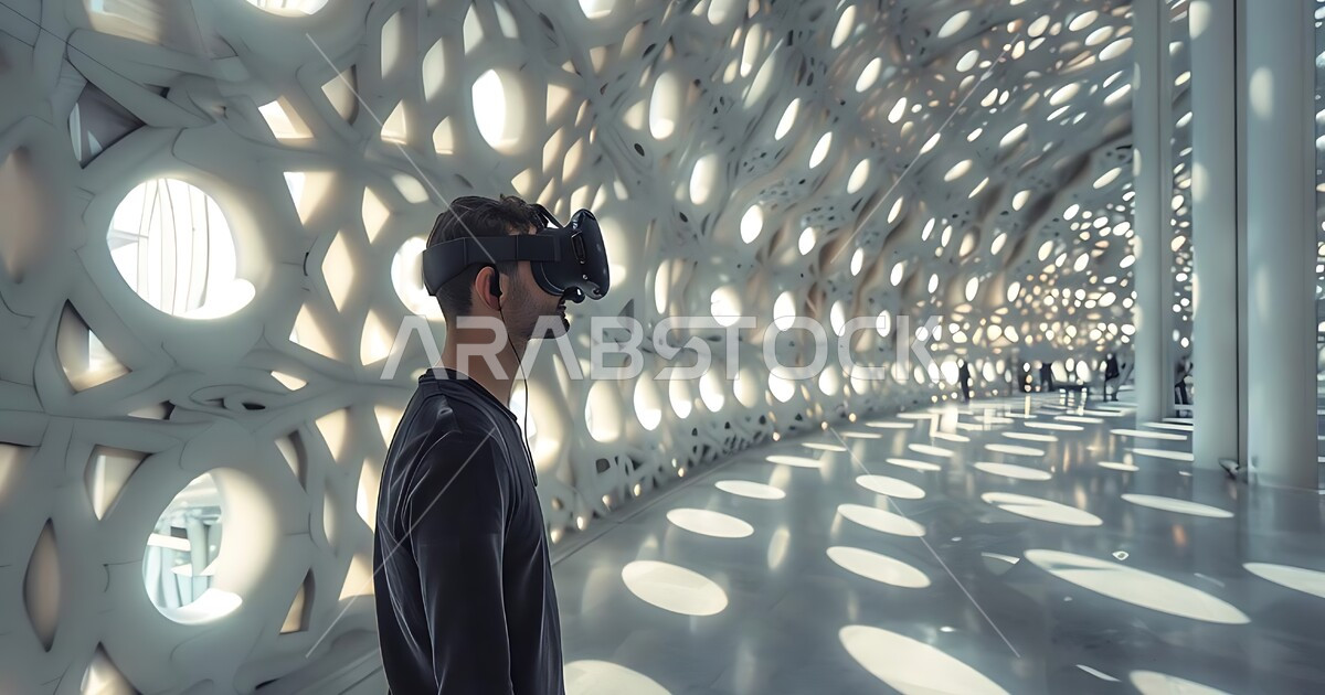 Using VR technology, interacting and simulating the imaginary world, a ...