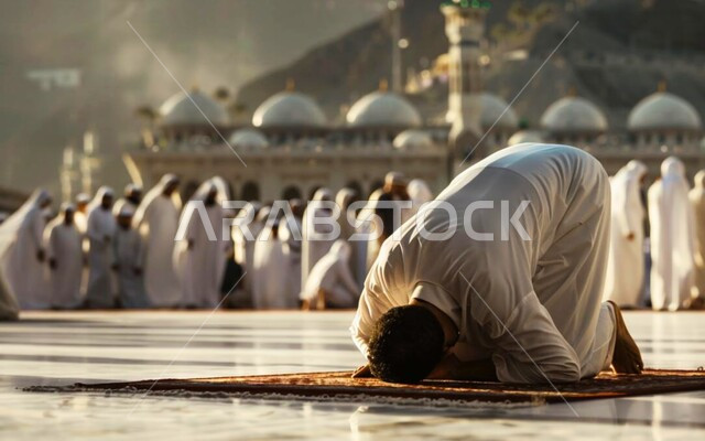 Supplication, prayer and reverence, drawing closer to God Almighty ...