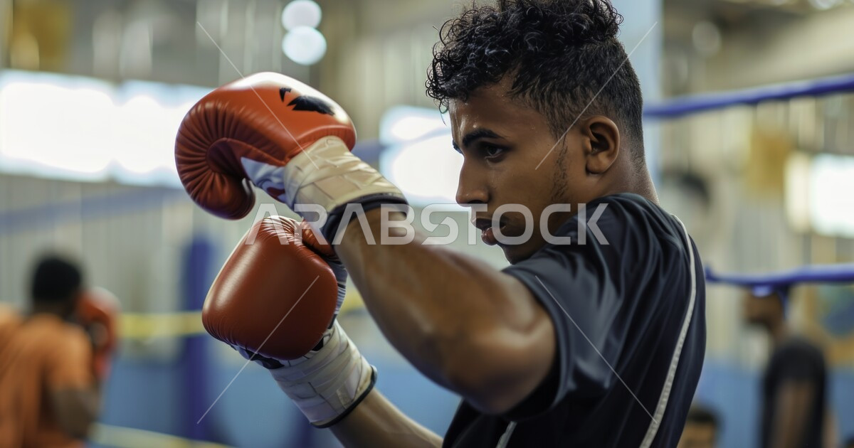 Defense and attack movements and expressions, practicing self-defense ...