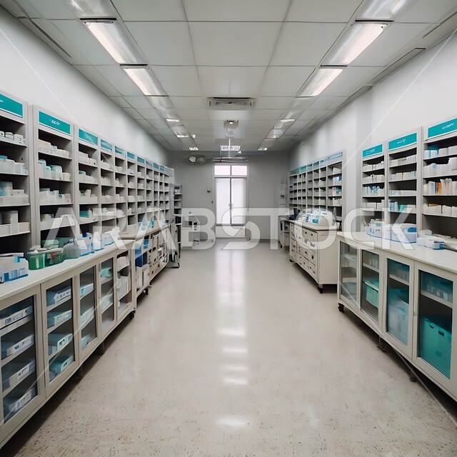 Inventory and examination of the stock of medicines and medical ...