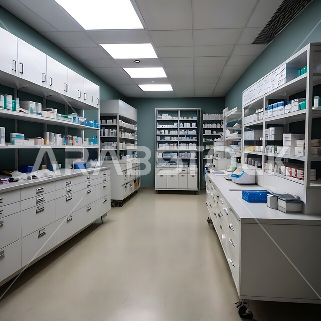 Inventory and examination of the stock of medicines and medical ...