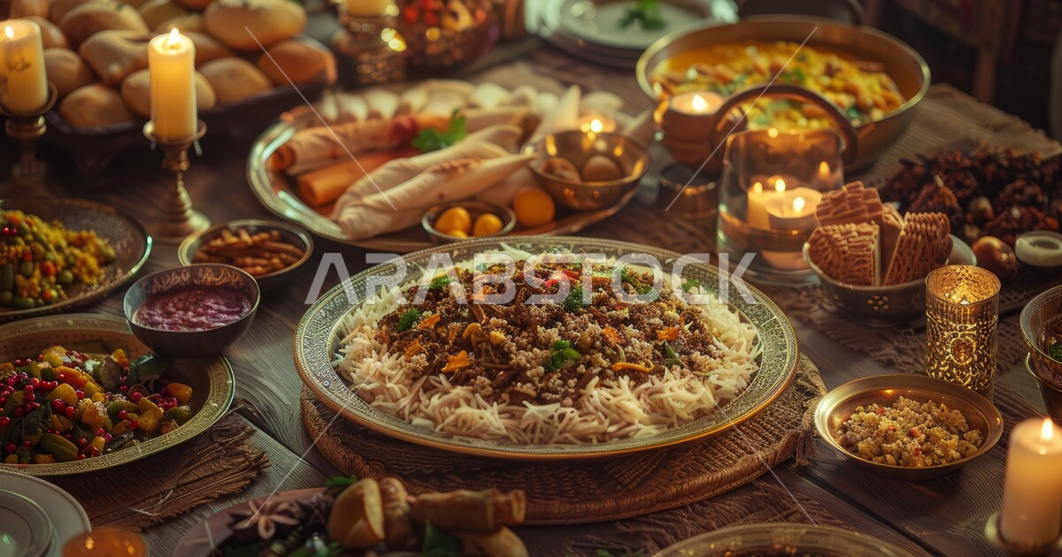 Delicious oriental Arabic dishes and appetizers, restaurants and ...