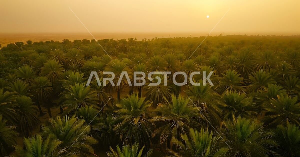 Interest in growing various types of dates, Al-Ahsa Oasis full of ...