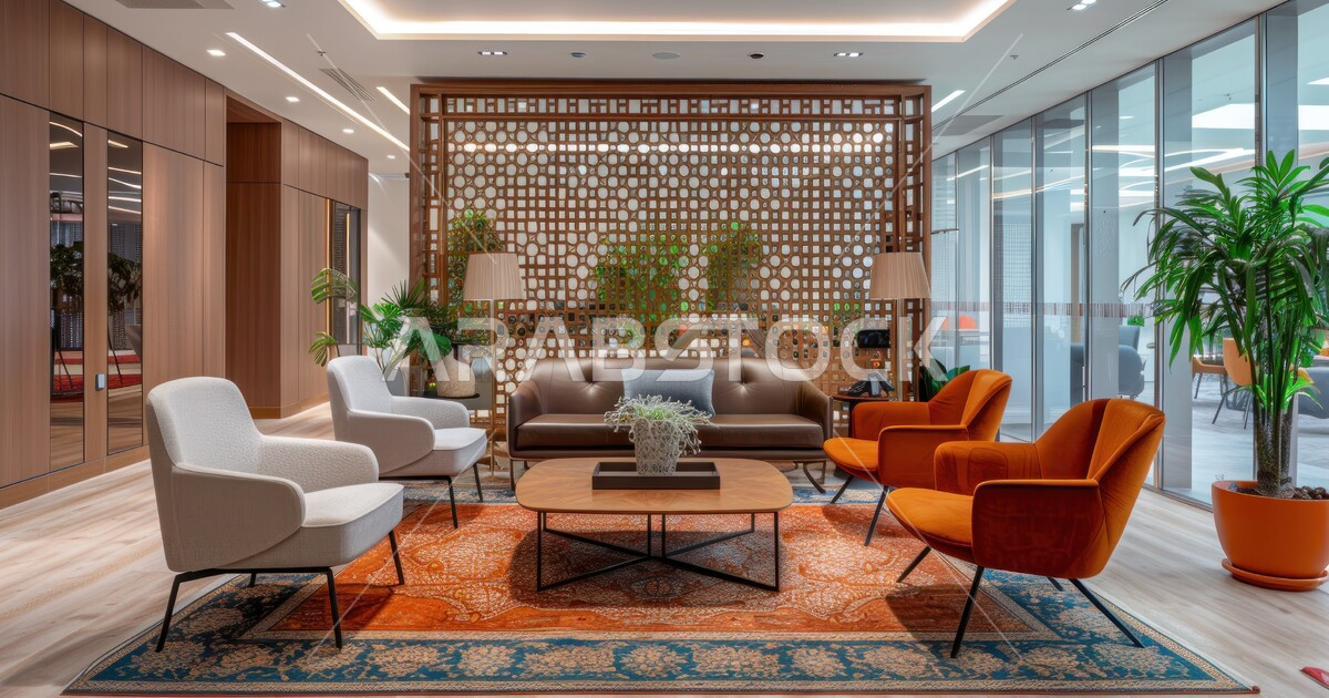 Office desk with large glass front, modern contemporary design for ...