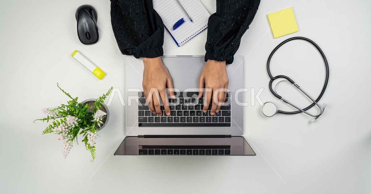 Healthcare concept, integration of modern technologies in medical ...