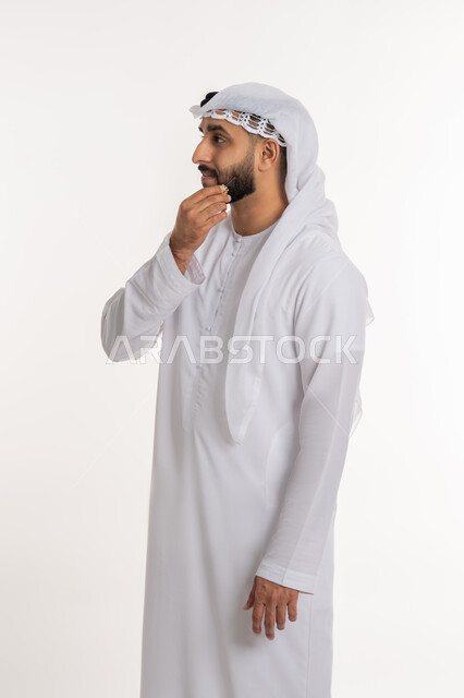 Contemplation and concentration to find a solution to a problem ...