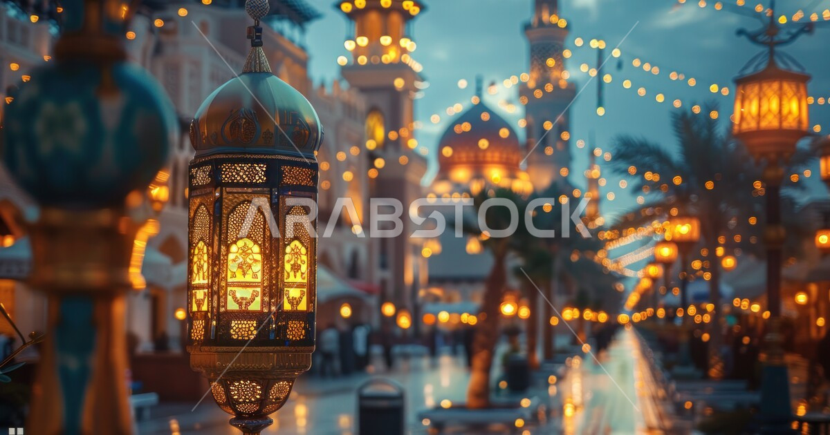 Ramadan atmosphere and Islamic spirituality, Arab customs and ...