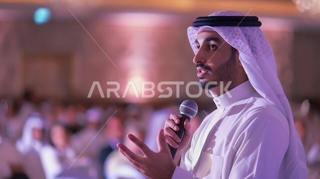 Giving a speech and a cultural seminar, interacting with the audience ...