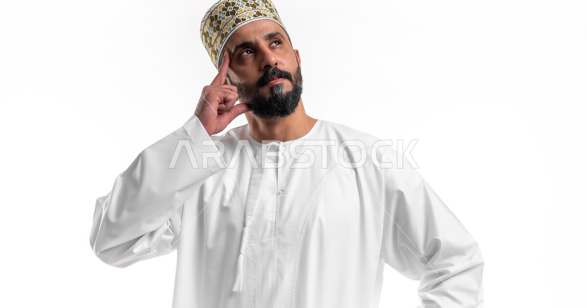 Focusing and contemplating to find the solution to a problem, solving ...