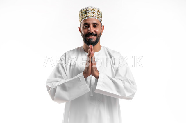 The concept of receiving and welcoming, a lot of supplication in the ...