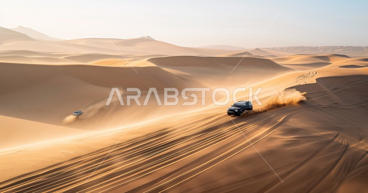 Four-wheel drive adventures in the deserts of the Kingdom, the start of ...