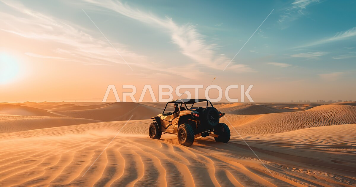 Four-wheel drive adventures in the deserts of the Kingdom, the start of ...
