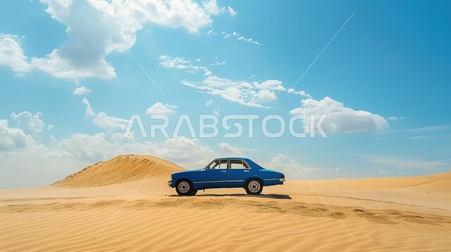 Adventures and safaris in desert nature, using modern vehicles for ...
