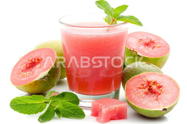 Saudi national local agricultural fruits and crops, a glass of ...